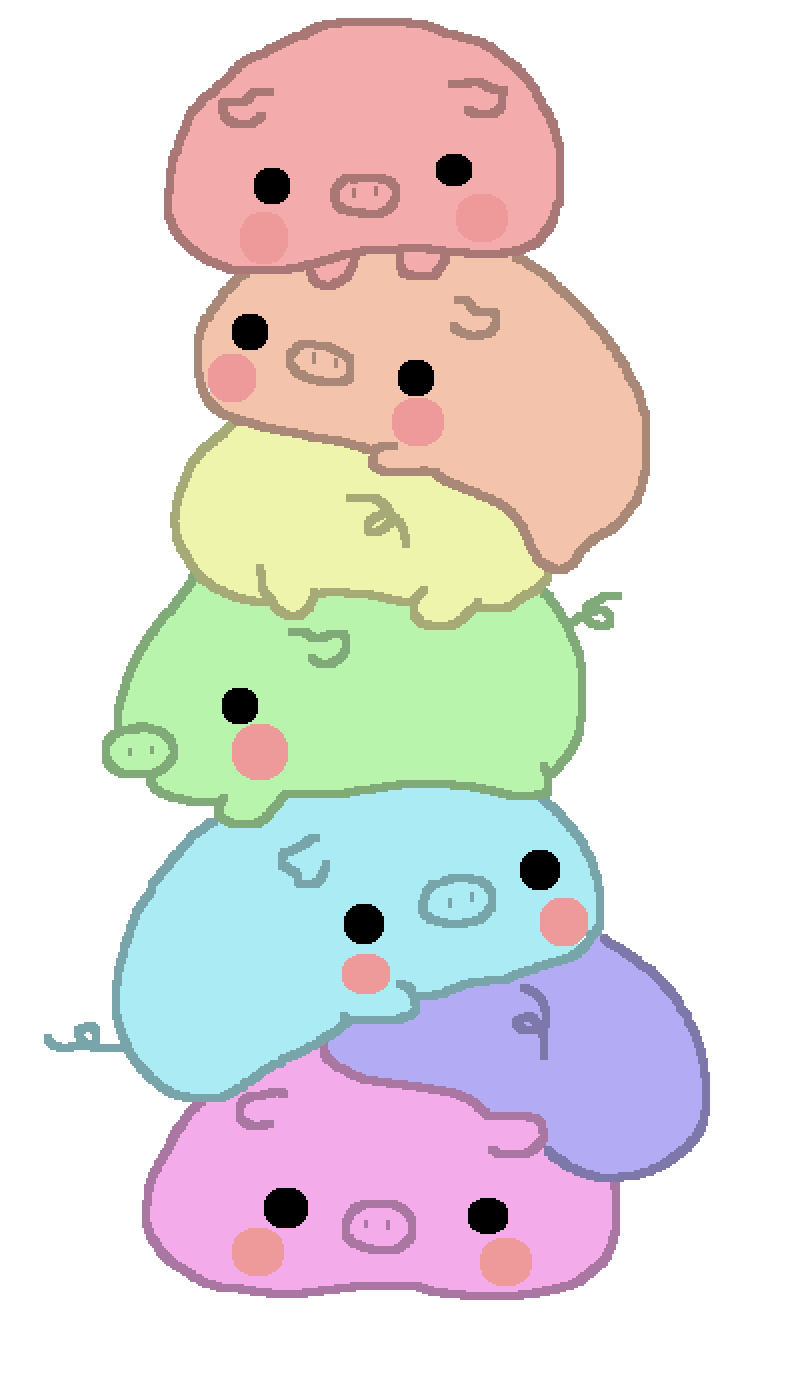 Pixilart - Pig stack base by Victoria2134