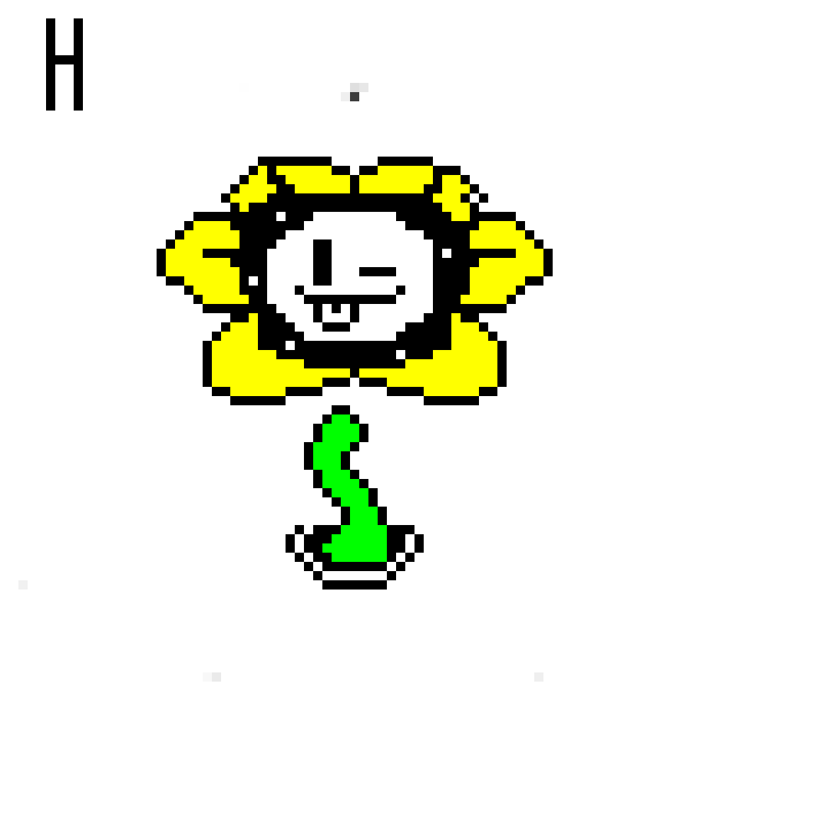 Pixilart - flowey the flower gif by kattarrax