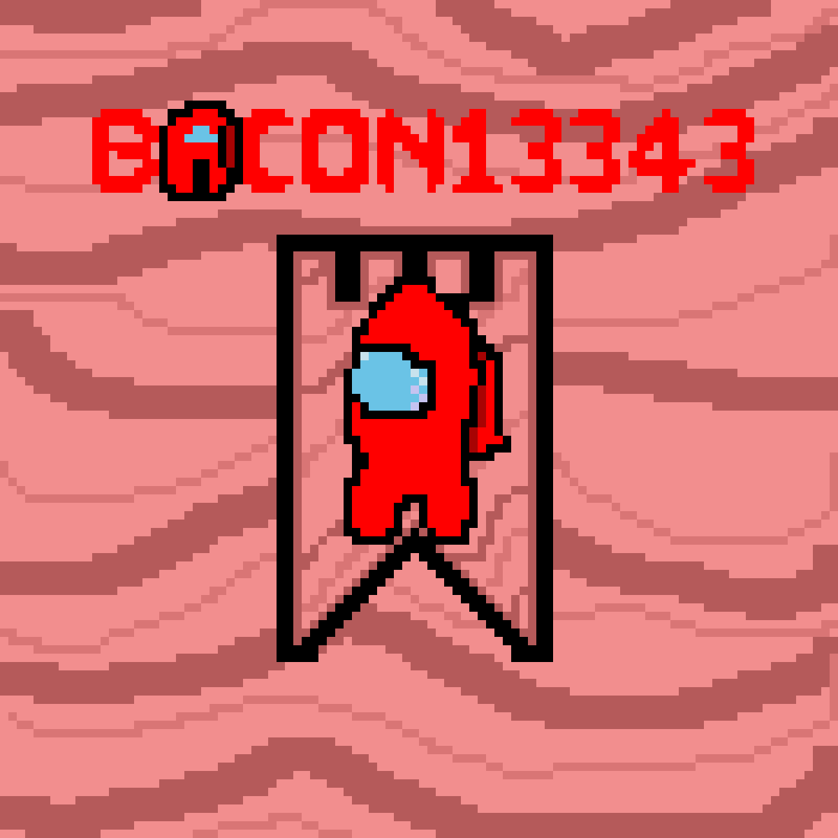Pixilart - among us banner for bacon by Elitesniper0