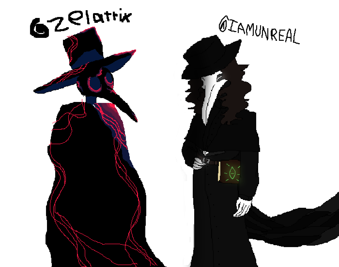 People by Zelatrix - Pixilart