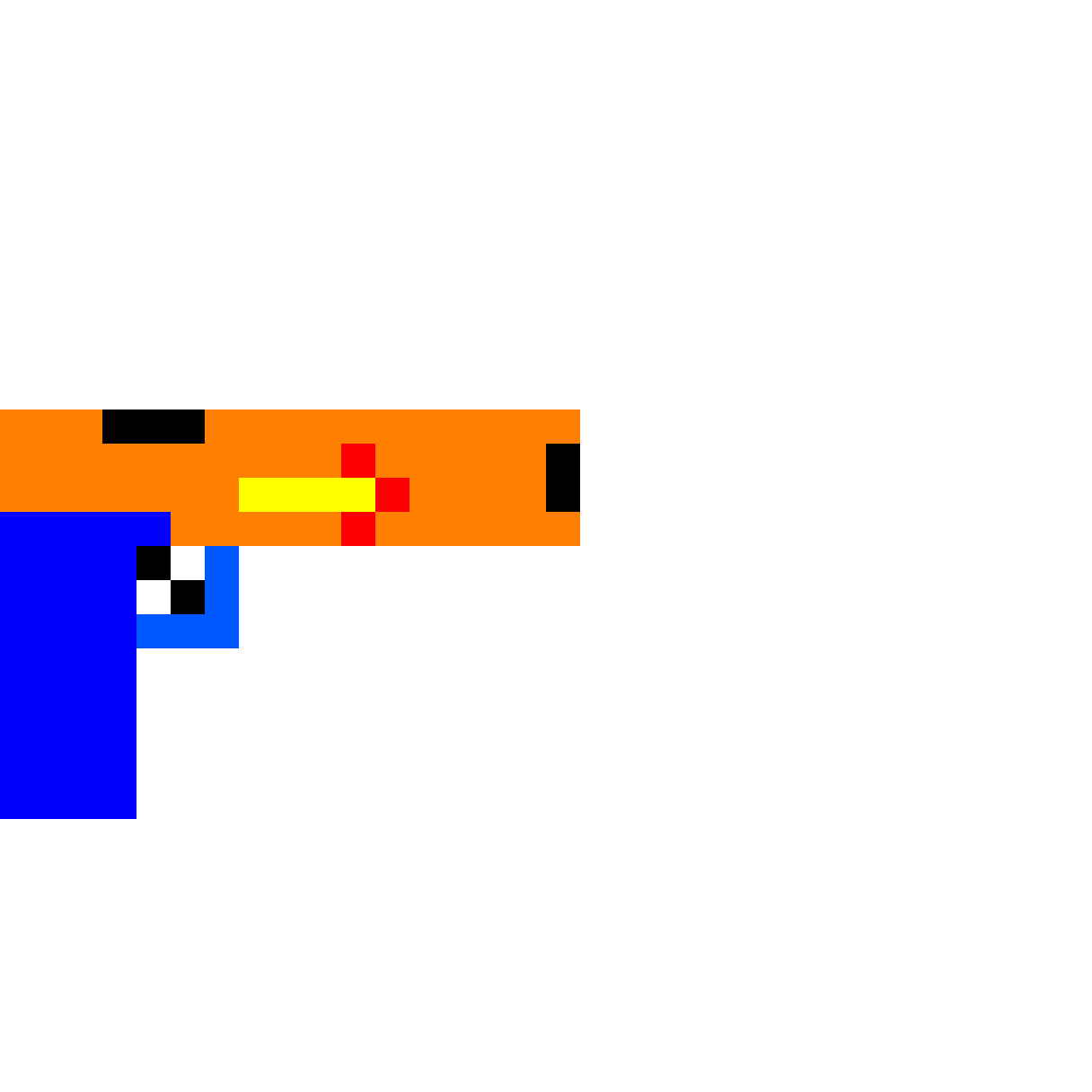 Pixilart - Nerf gun animation by hisminecraft
