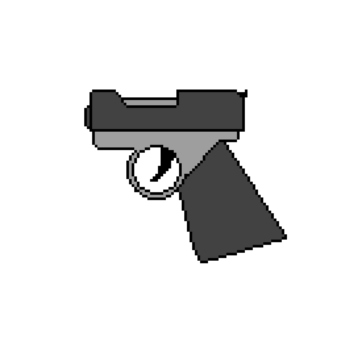 Pixilart - Pistol animation by GABOXCBLX