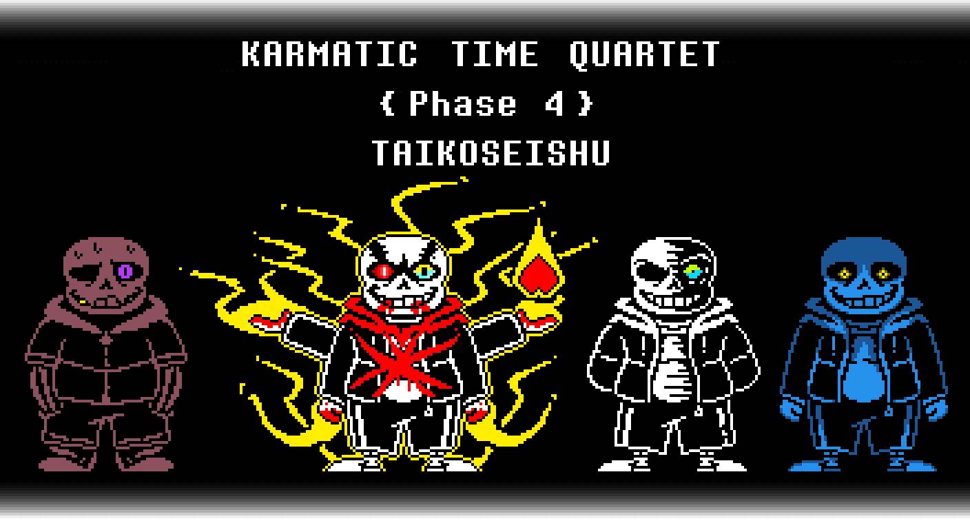 Pixilart - Karmatic Time Quartet by HDS-sans