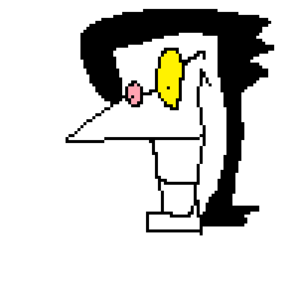 Pixilart - spamton test animation by Bony-Tony