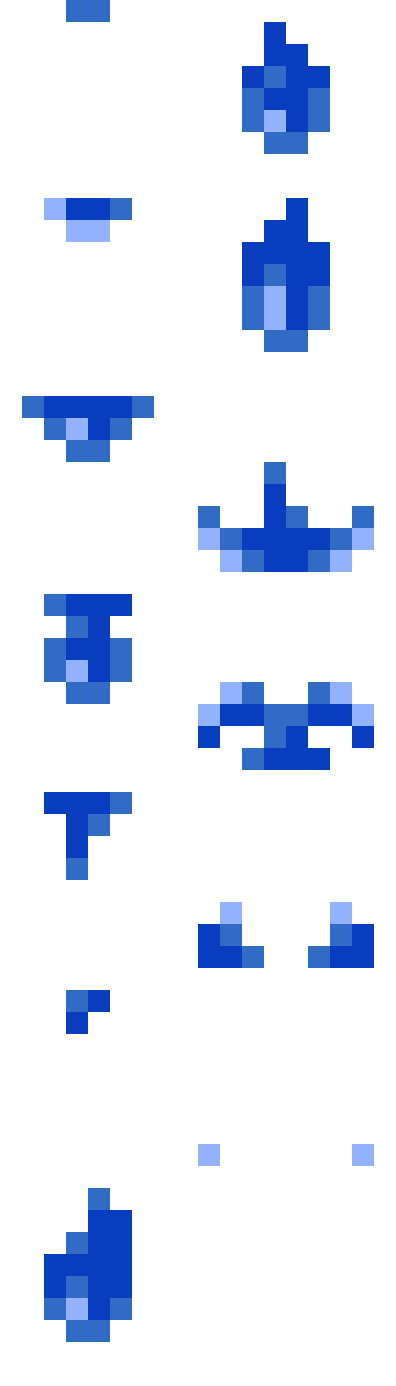 Pixilart - Terraria Tile ID #373 | Water Drip by tSpritesheeter