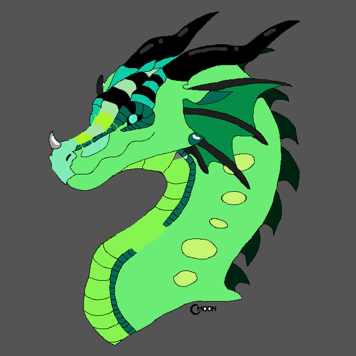 Pixilart - Rainwing by ApolloSol