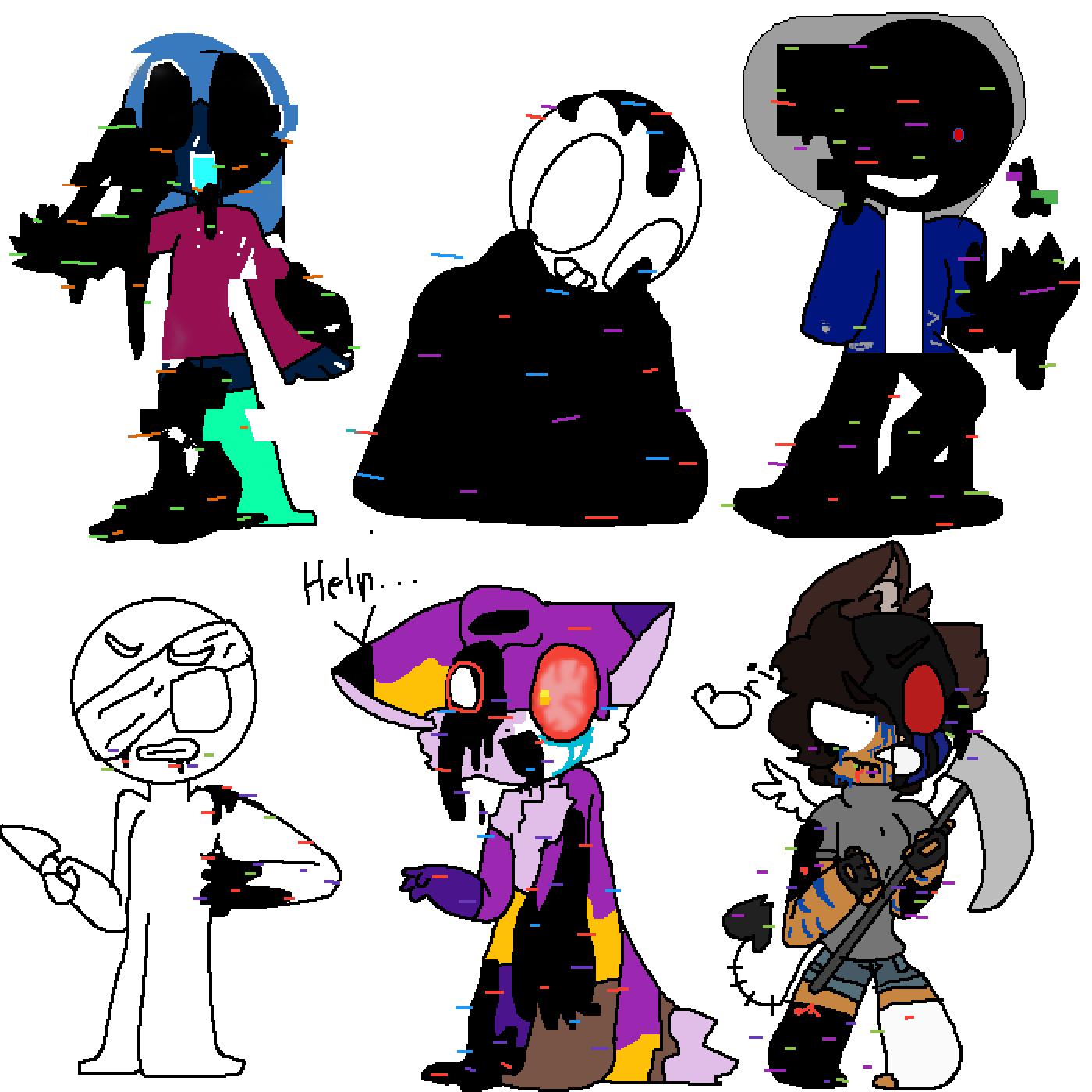 Pixilart - Collab by DustDustSans