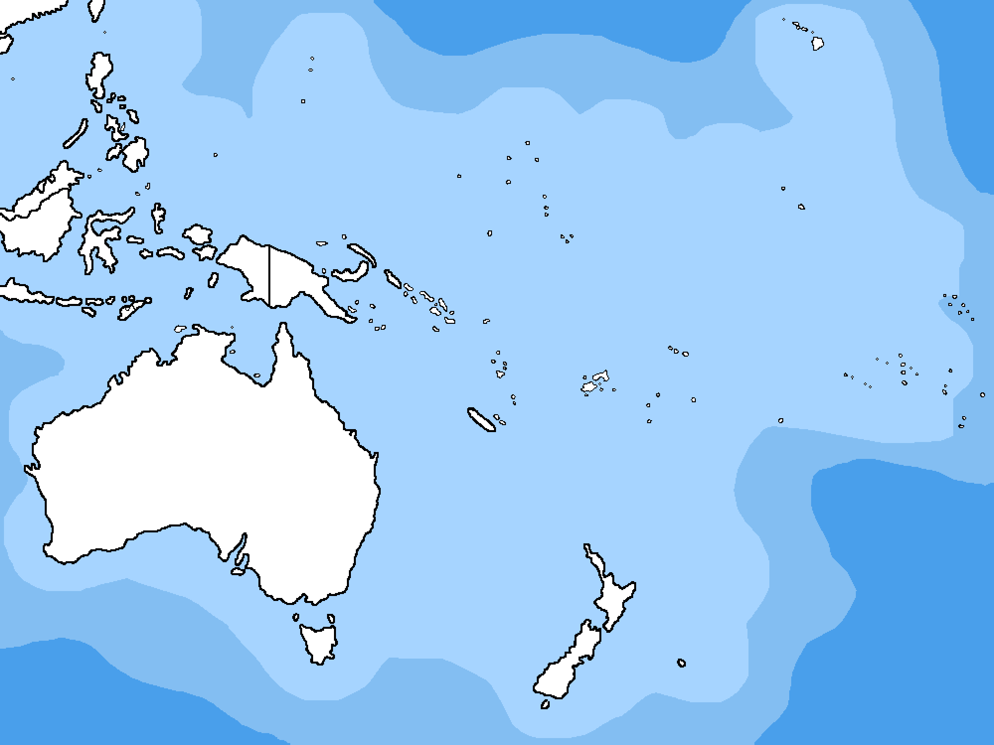 Pixilart - Map Of Modern Oceania by FAMK