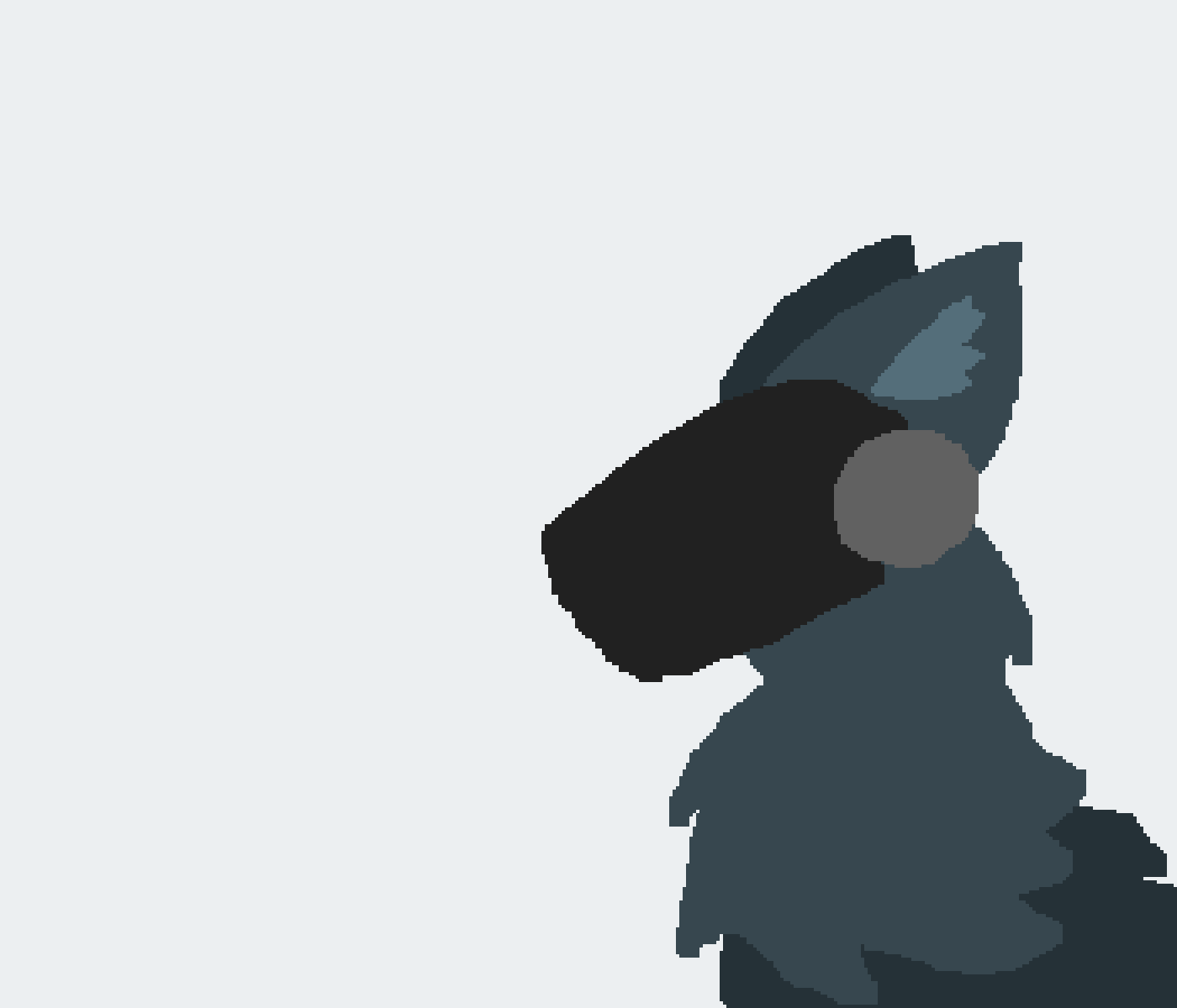 Pixilart - Furry Protogen by SpringTrap777