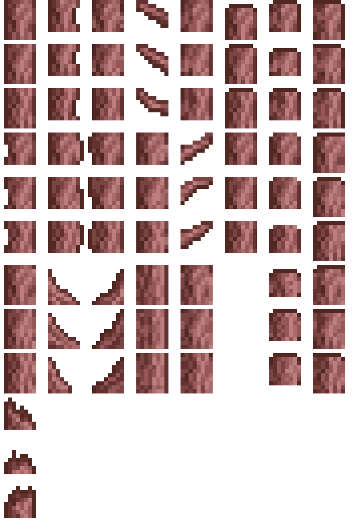 Pixilart - Terraria Tile ID #616 | Yellow Willow Tree Trunk by ...