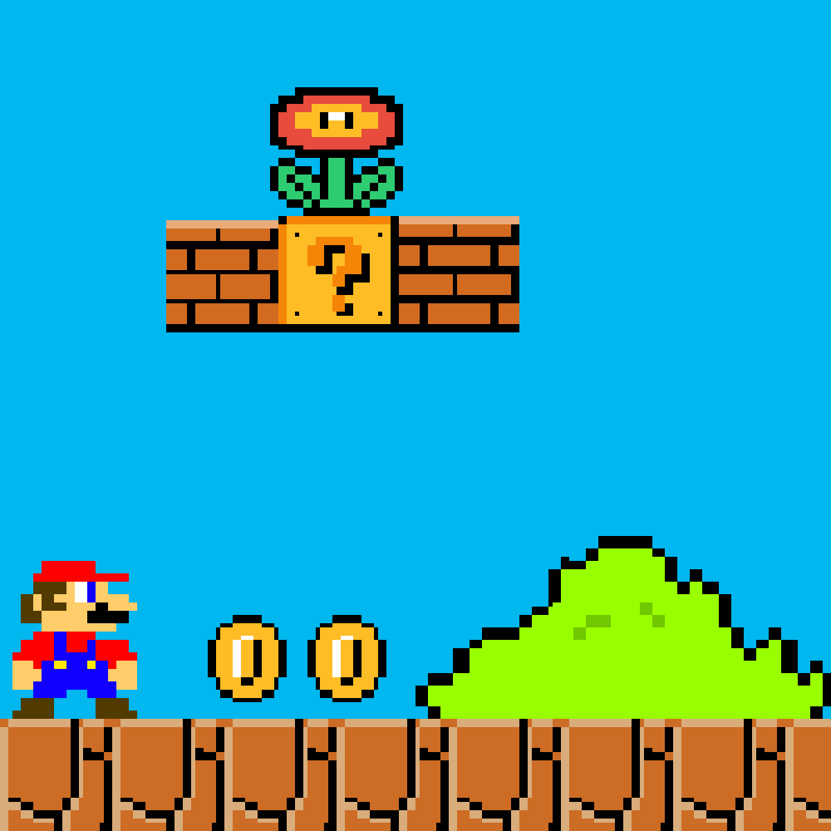 Pixilart - mario by the-cat-sender