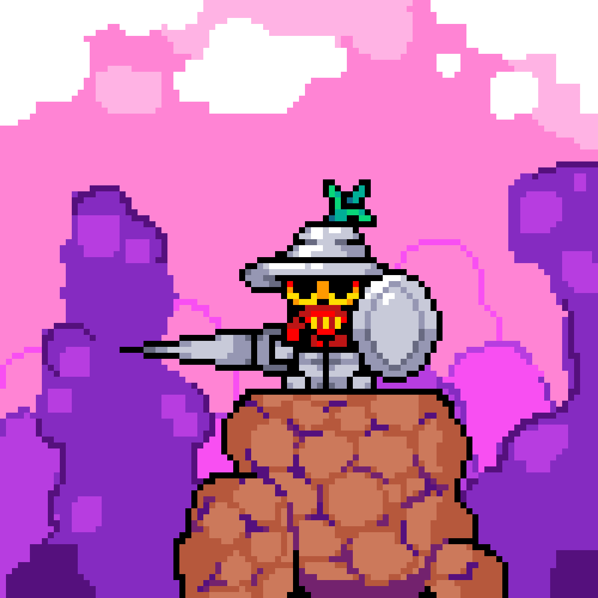 Pixilart - Strawberry knight by Sewerboy