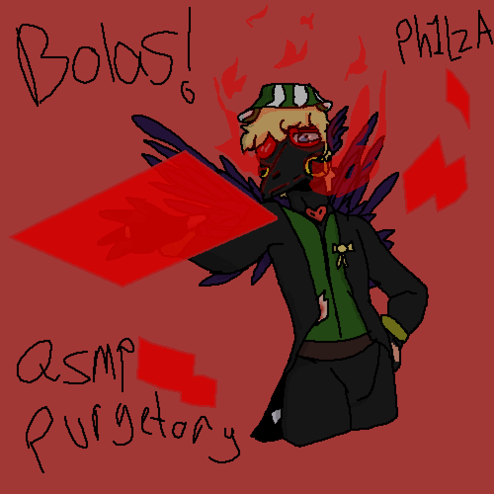 Pixilart - Philza leader of Bolas (Qsmp purgatory) by OfficialPhilzaM