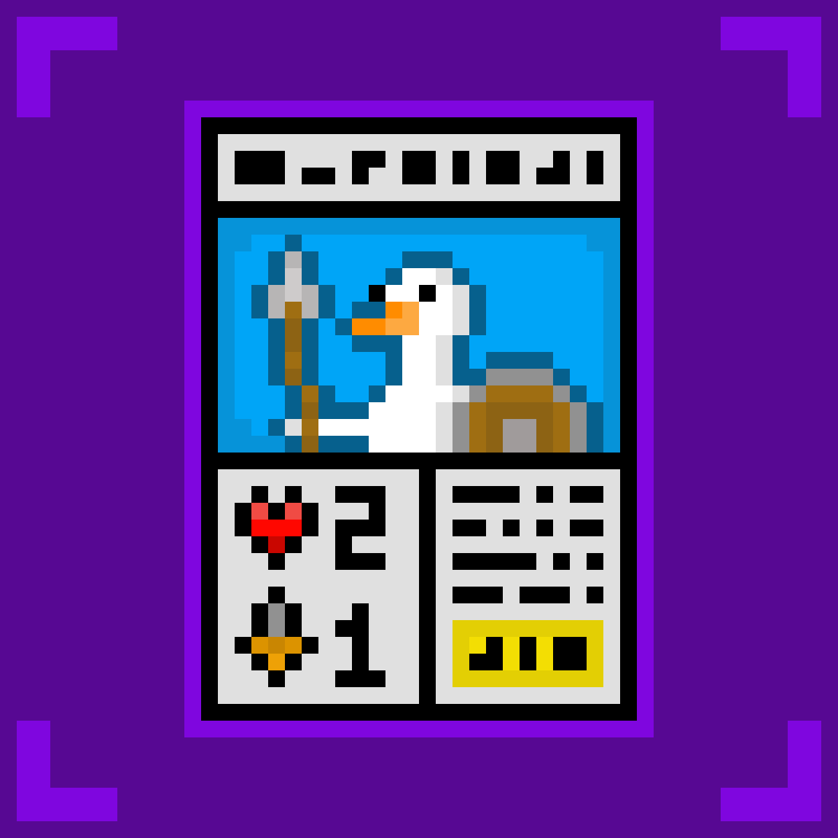 Pixilart - Trading card v2 by LukasSquared