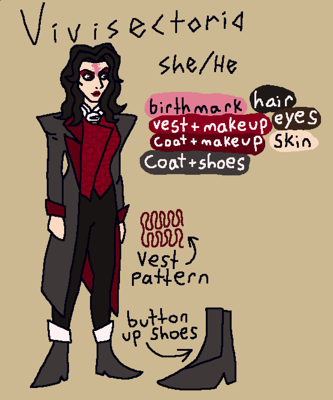 Pixilart - Addams family oc by GoatHornedStar