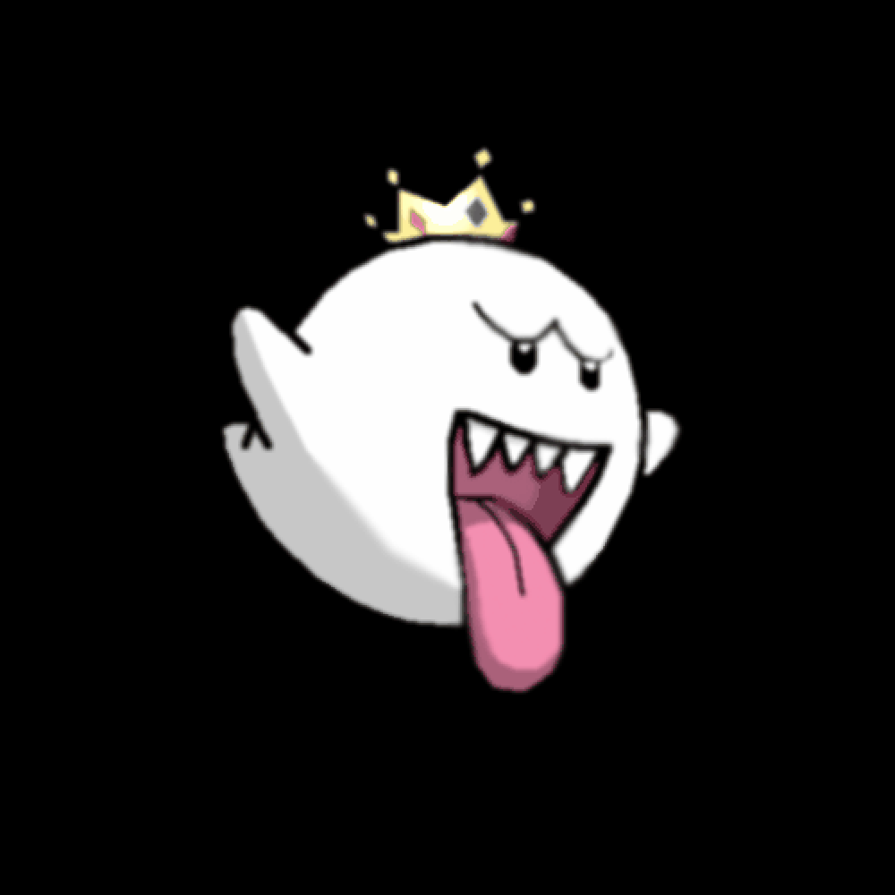 Pixilart - King Boo by DEMSPO