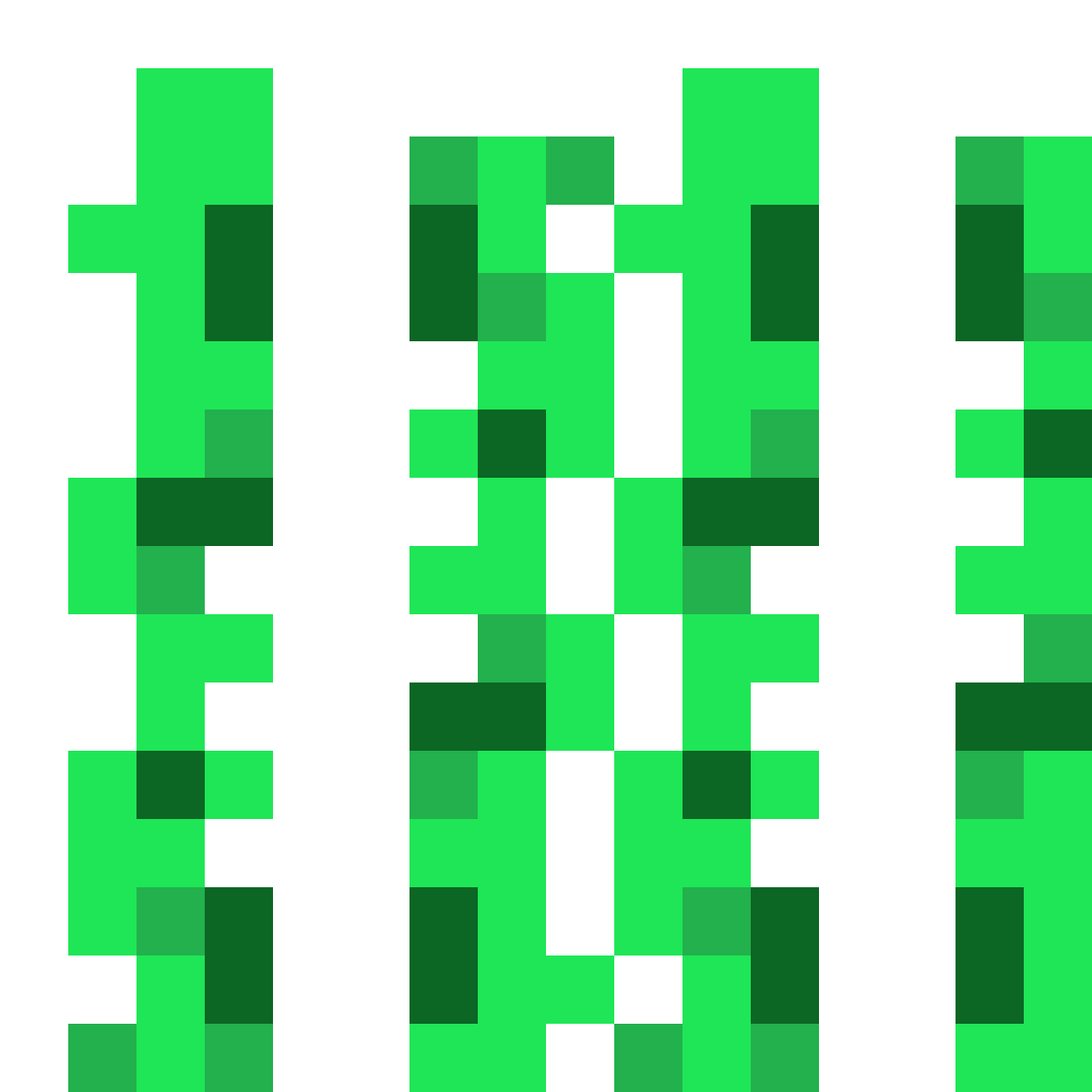 Pixilart - Minecraft Bamboo by Blint324