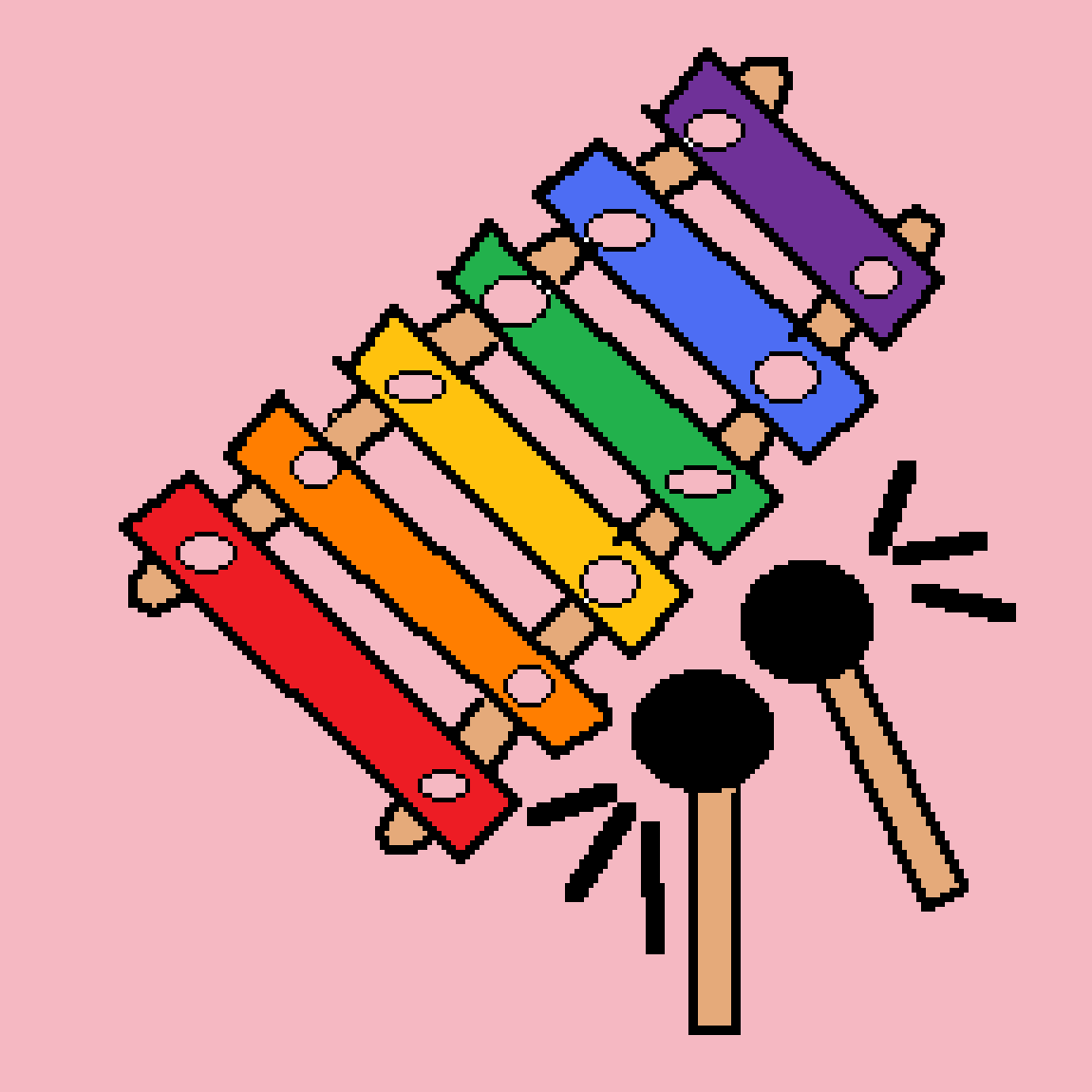 Pixilart - xylophone by KS12345