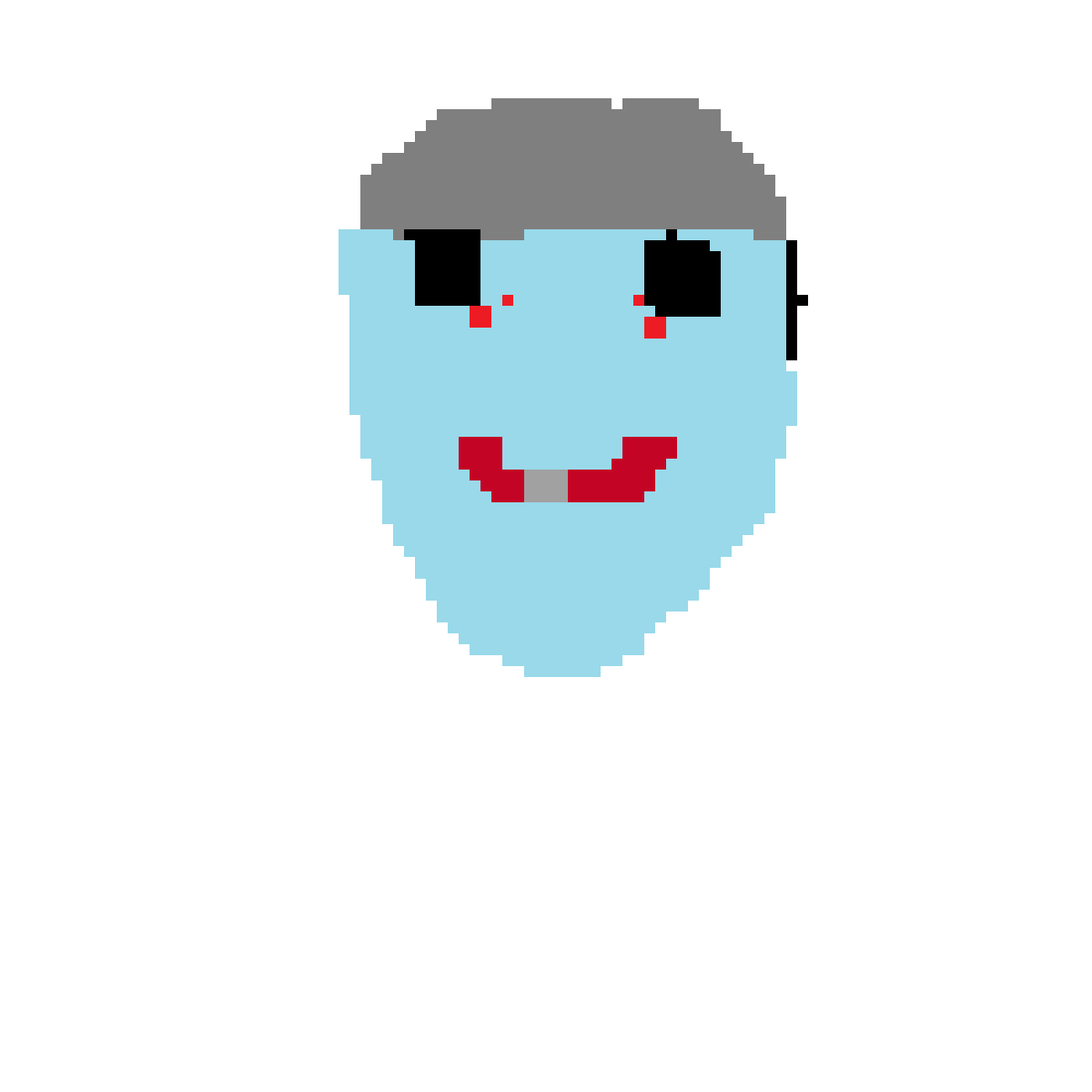 Pixilart - deformed robot by mepro6652