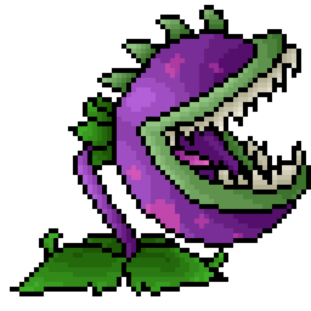 Pixilart - Chomper 64x64 by PugglesaurusRex