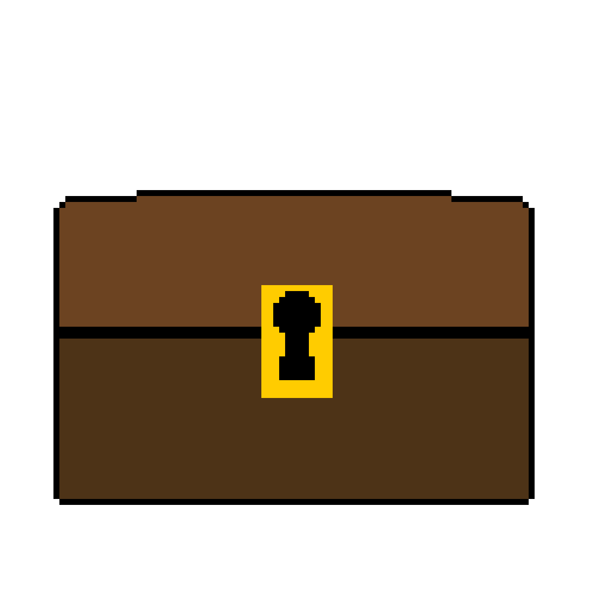 Pixilart - Unlocked chest with coins inside by Squirtleboy50