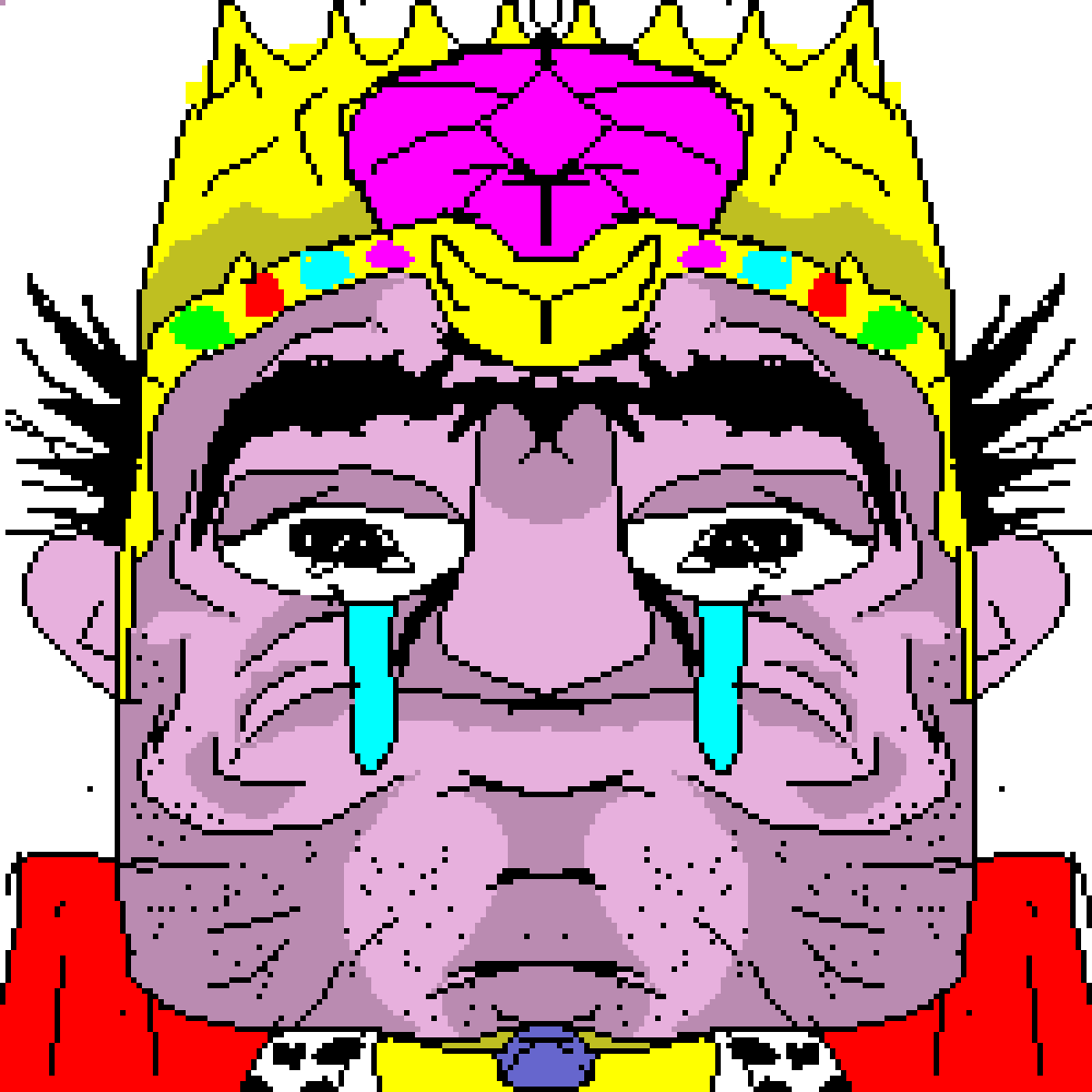 Pixilart - Sad king by Spamlover22
