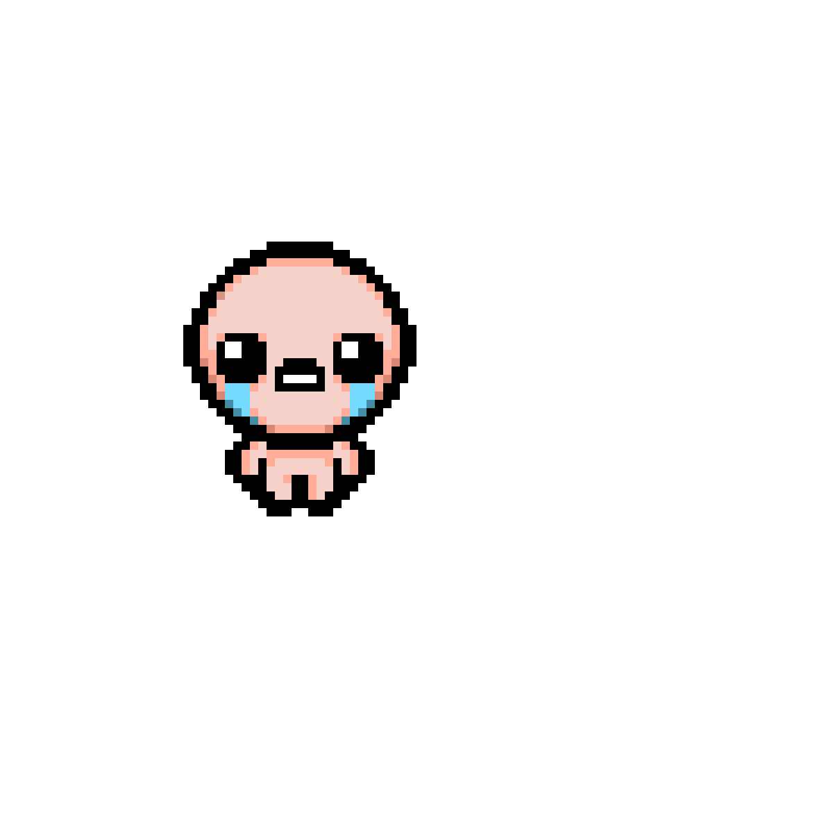 Pixilart Base Isaac Sprite By Sbruzzy