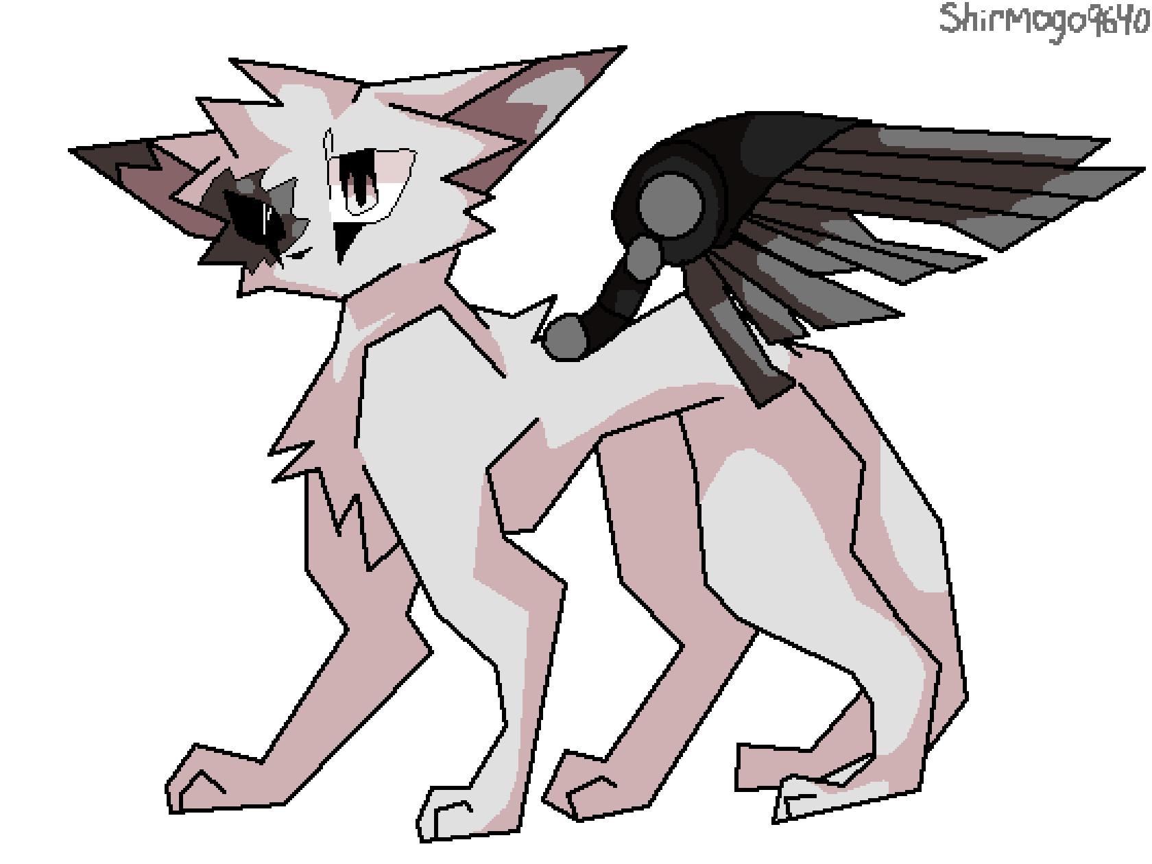 Pixilart - request - robot cat base by ShirMogo9640