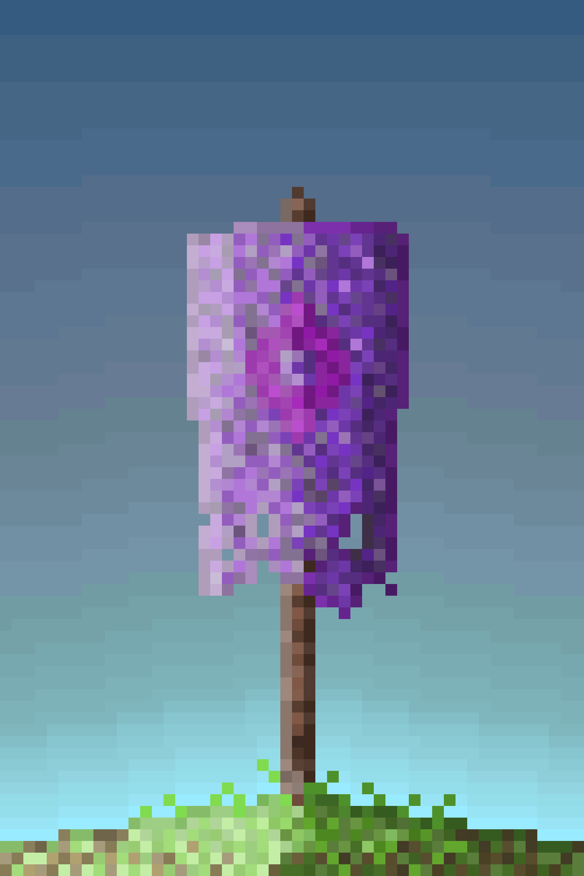 Pixilart - Purple Banner by PROTOGENEXE