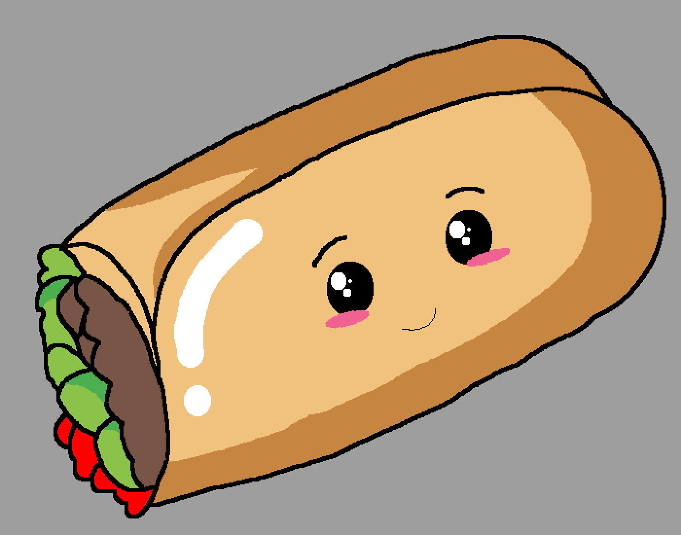 Editing Burrito - Free online pixel art drawing tool - Pixilart