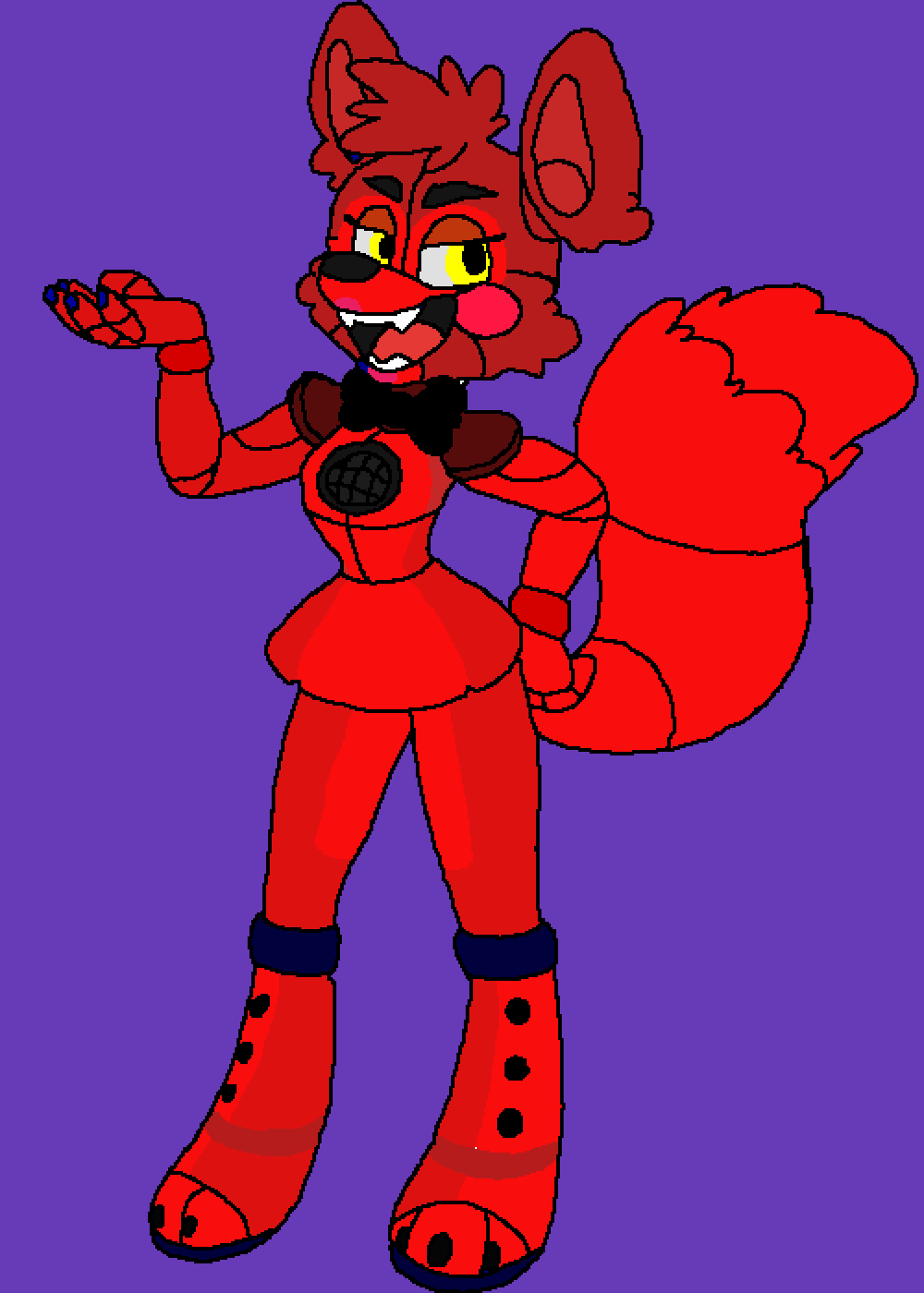 Pixilart - Female foxy by RanbooBitchBoy