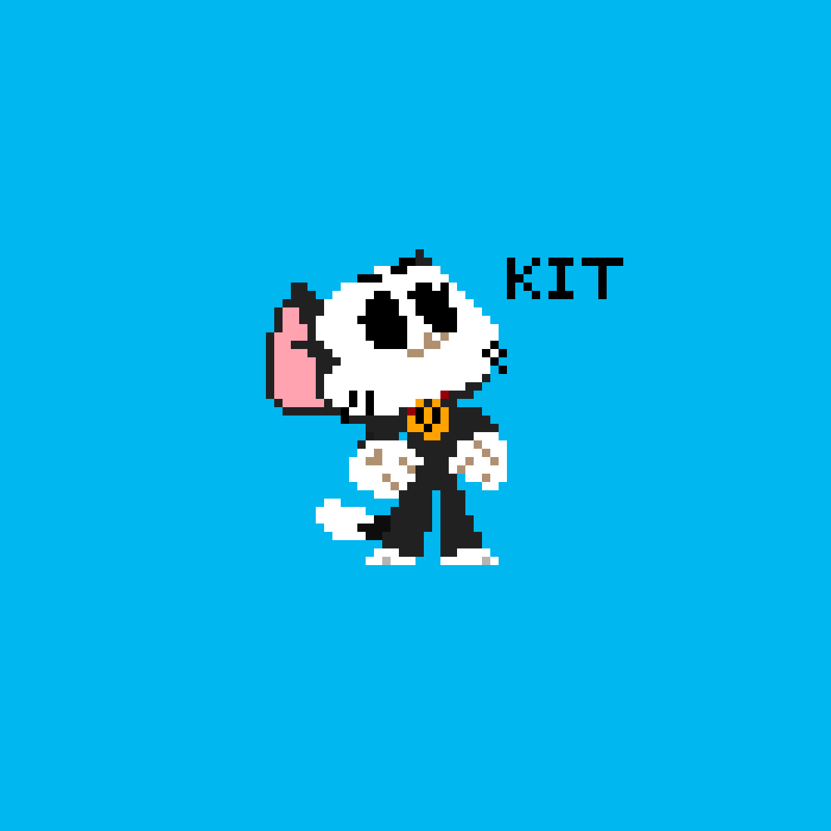 Pixilart Kit from Brawl Stars Pixel Art by lilla ambush