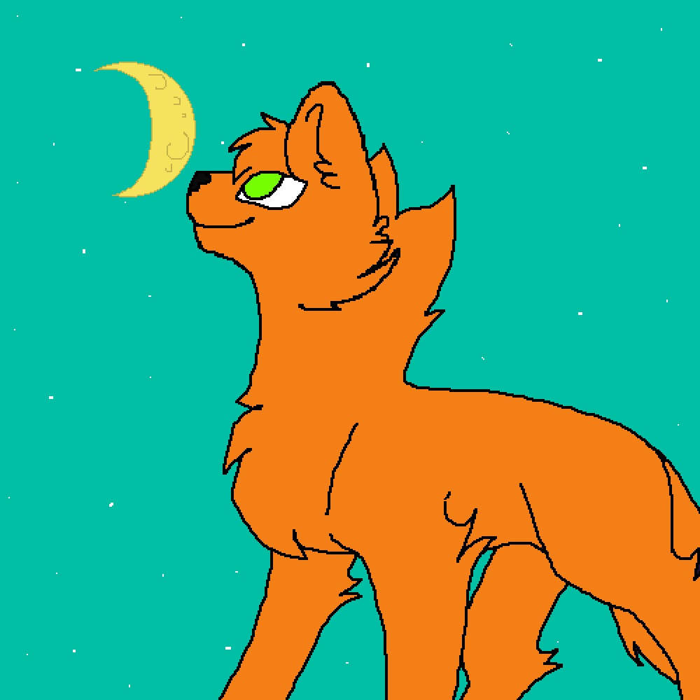 Pixilart - firestar in star clan by raturdoor