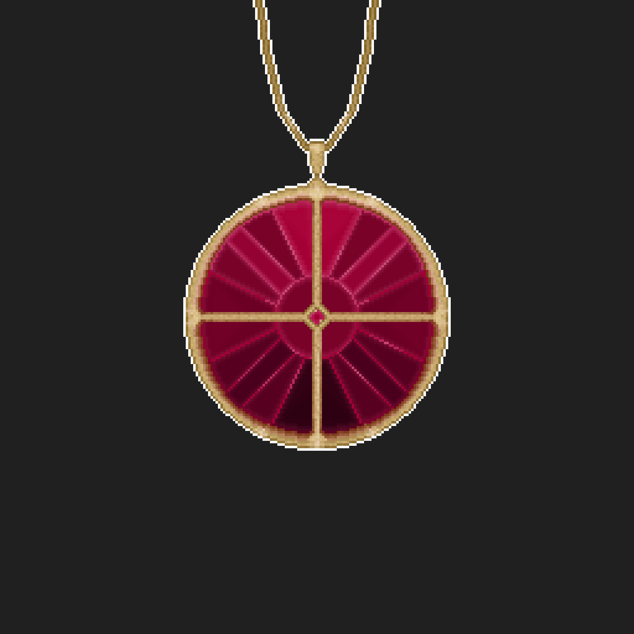 Pixilart - Ruby Amulet by Kehlana