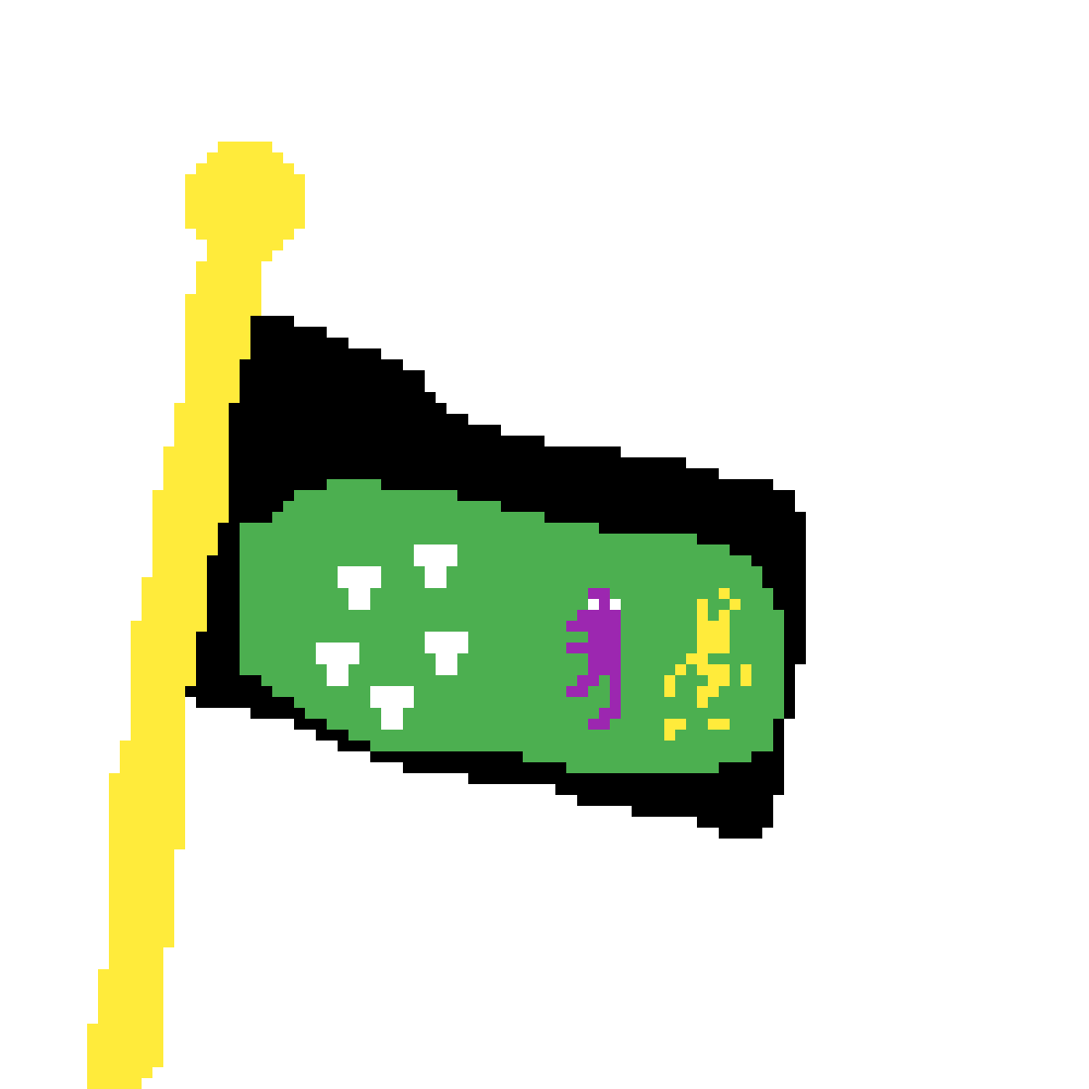 Pixilart - Fnaf flag by puppet-art