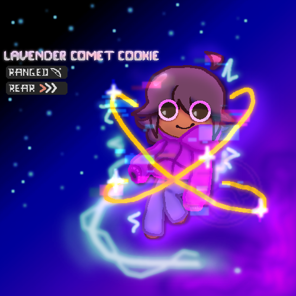 Pixilart - Meet Lavender Comet Cookie! by oppiworlds27