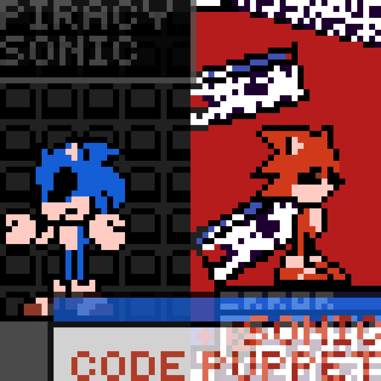 Pixilart - code puppet sonic and priacy sonic by SONICPX