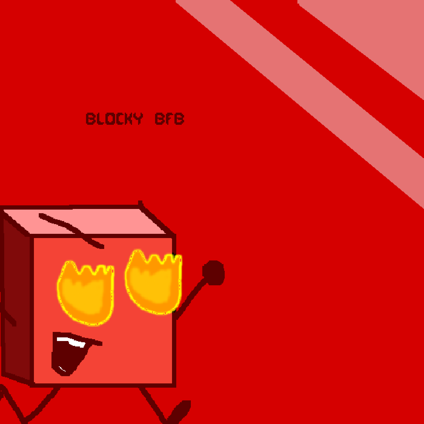 Pixilart - Drawing @BlockyBFB cus yes by CBDrawsStuff