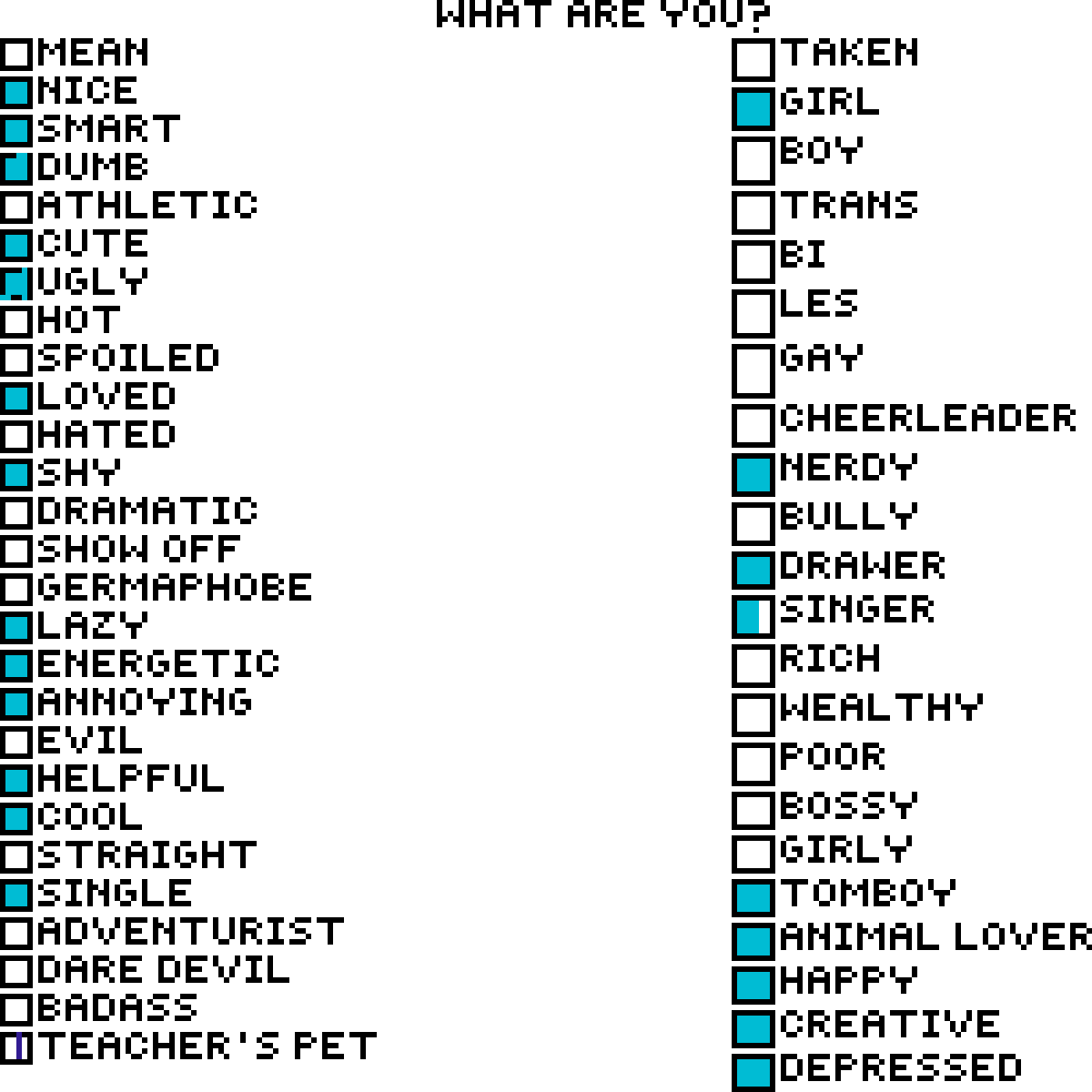 Pixilart - get to know meh by G-Dawrf