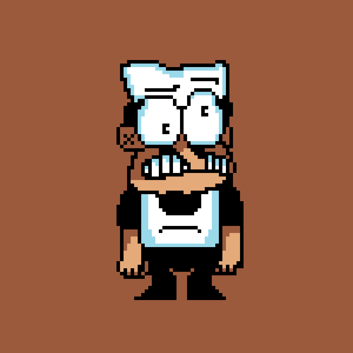 Pixilart - I drew Peppino by Colorless-Tea