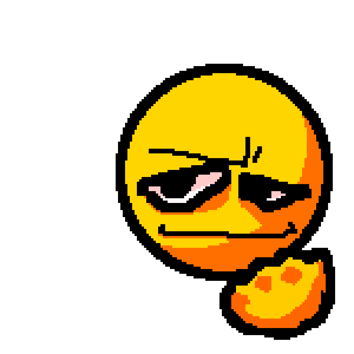 Pixilart - Emoji Flip-Off (Perfect speed) by GummiBar