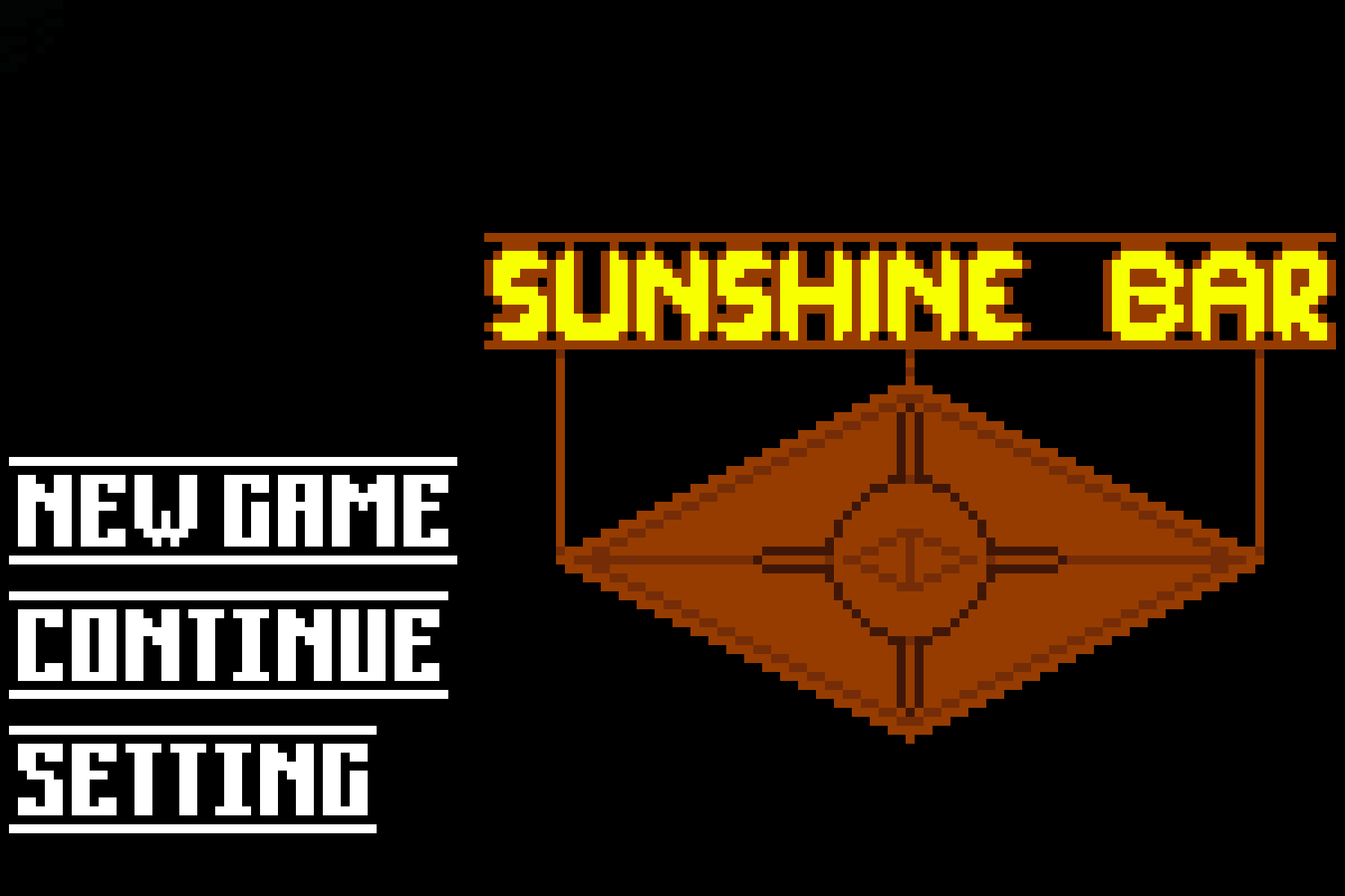 Pixilart - Sunshine Bar Main Menu by A11ternate
