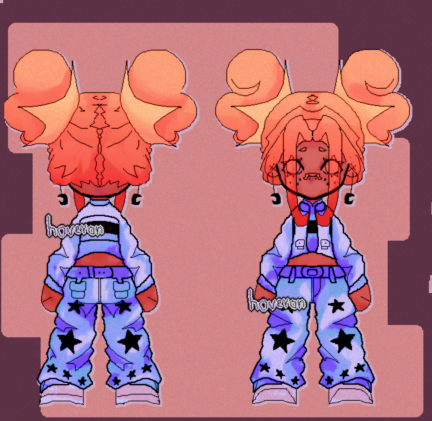 Pixilart - chibi oc ref sheet by hoveron