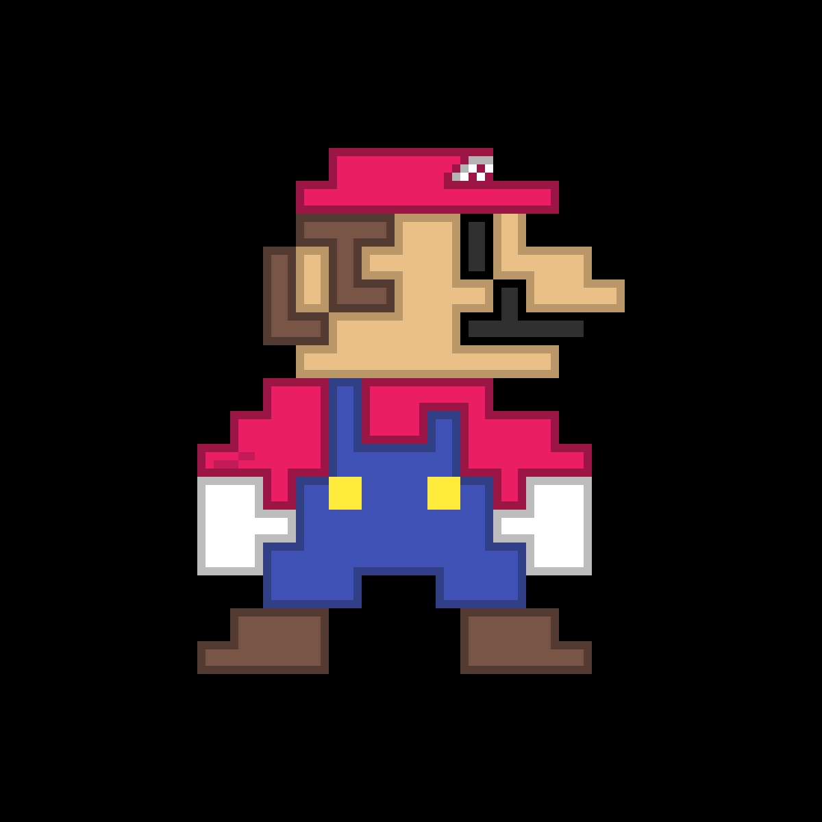 Pixilart - Mario by bonnie123dw0