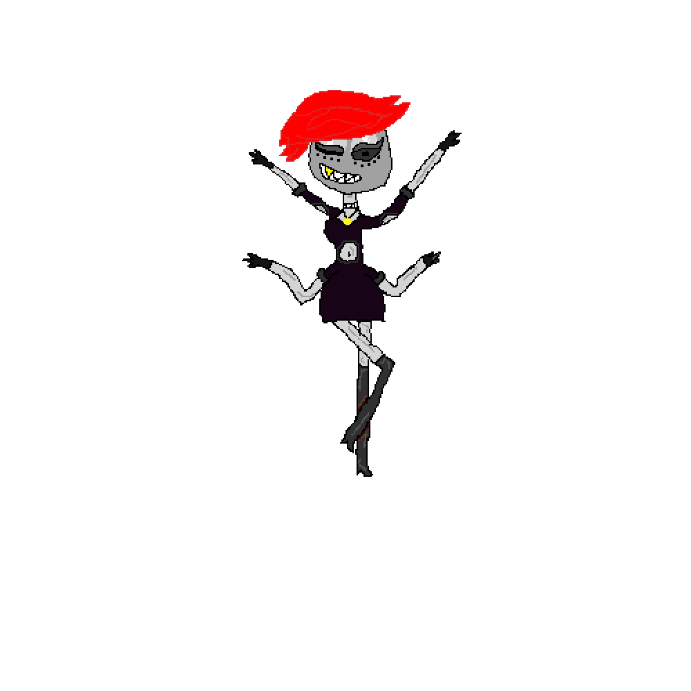 Pixilart - Spider Demon OC by R4DI0D3M0N