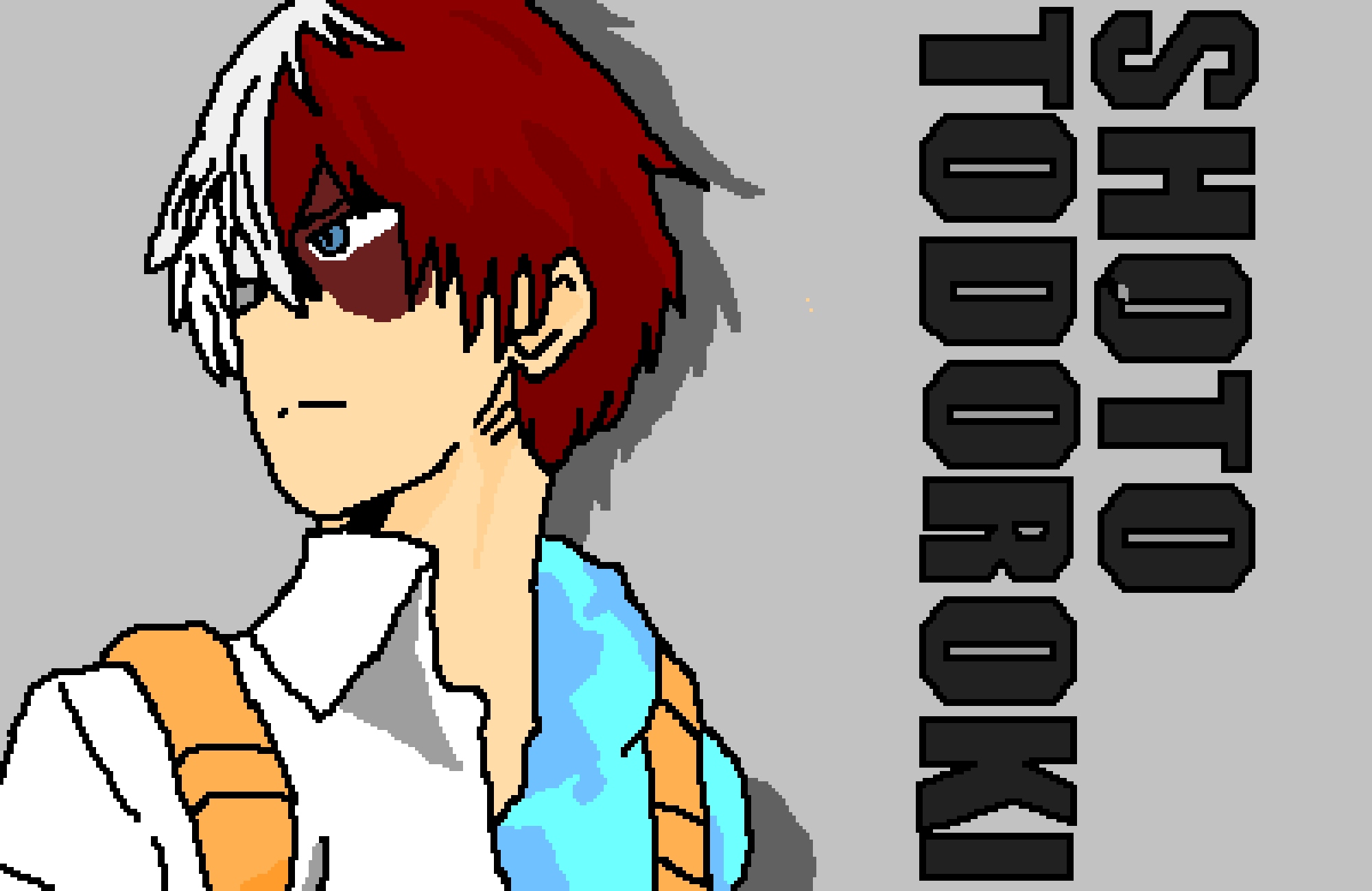Pixilart - Shoto Todoroki by ZuZu-Sun