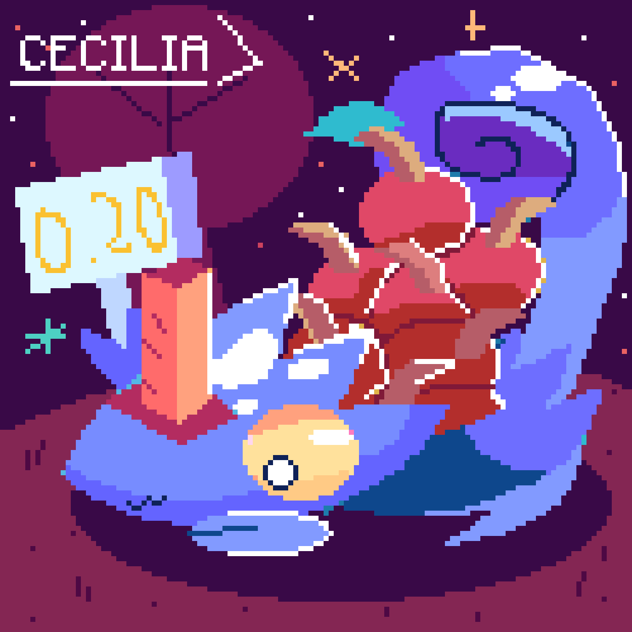 Pixilart - Cecilia-Enigmatic cities by Laotim-Ram