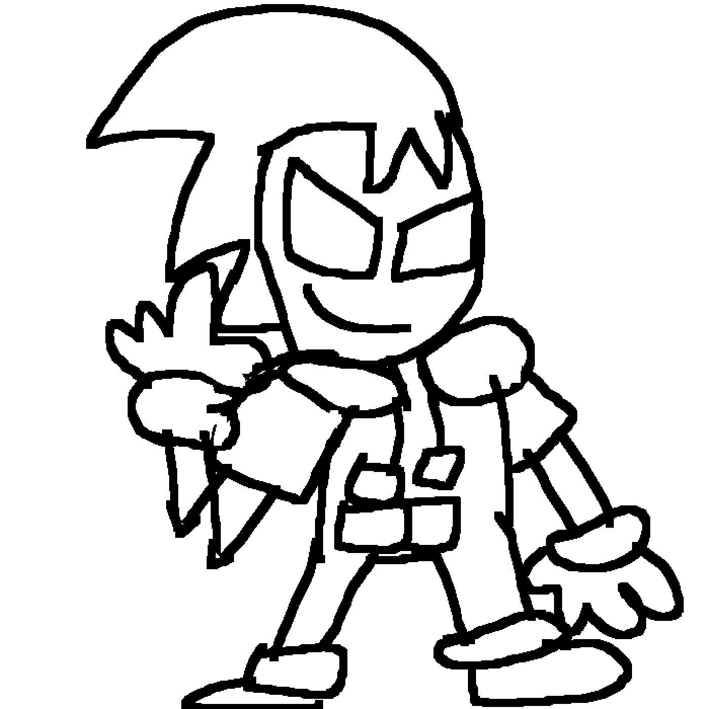 Pixilart - Fnf base by timmytommy