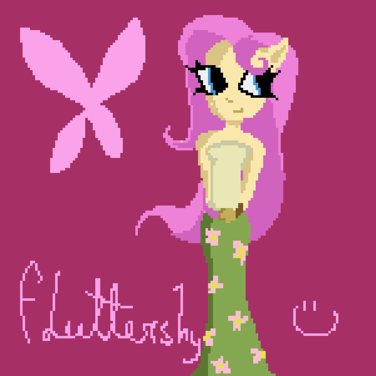 Pixilart - fluttershy by lonesomedreamer