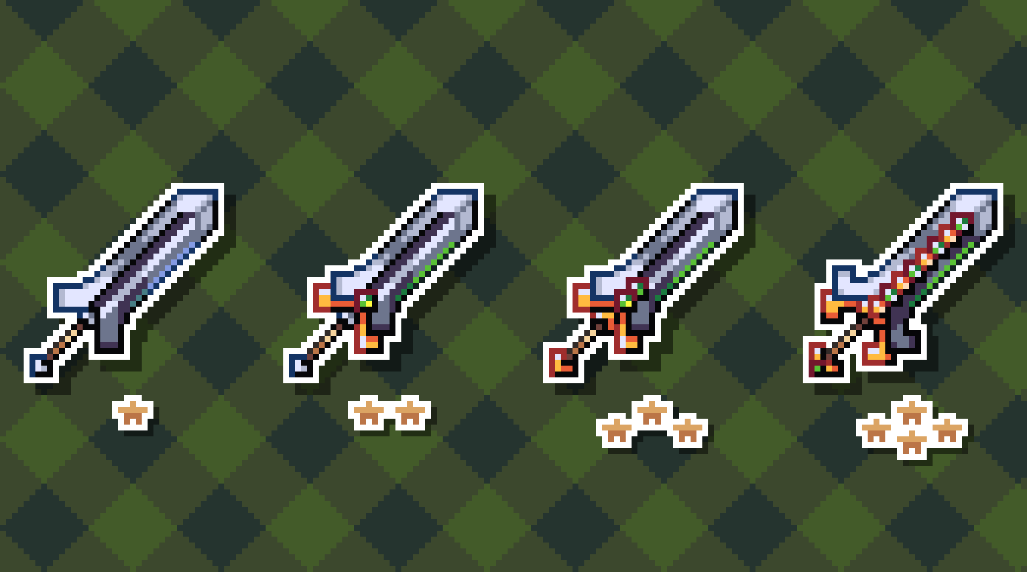 Pixilart - sword levels by D3NJ1